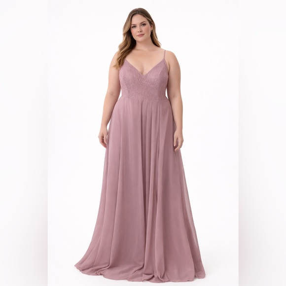 Azazie | Dresses | Azazie Skylar Bridesmaid Dress Vintage Mauve New ...